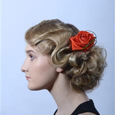Rose Hair Piece